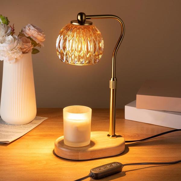 【商品概要】【4明るさと高さ調節】歩調光のないキャンドルヒータランプは、電球の明るさを調節することができます。キャンドルヒーターには調節可能な輝度レベルが4つあります。高さは調節できます。ボタンを軽く押すことでライトの明るさを調整し、キャン...