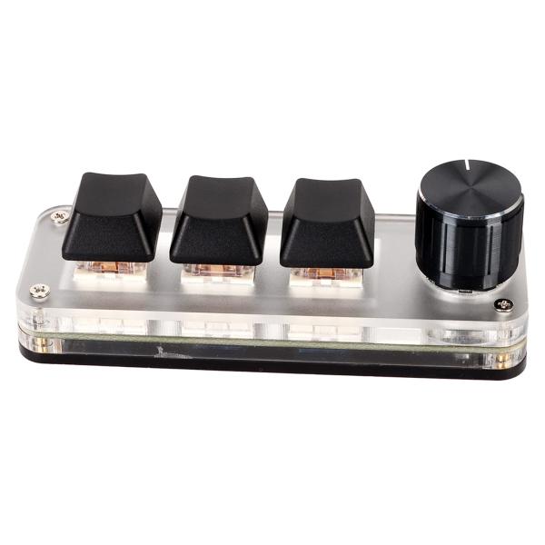 【商品概要】[カスタマイズされたノブ] - キーボードはカスタムボタンとして押すことができるノブで設計されており、ユーザーは習慣やニーズに応じて最適なショートカットキーを設定できます。[レッドスイッチメカニカルキーボード] - レッドスイッ...