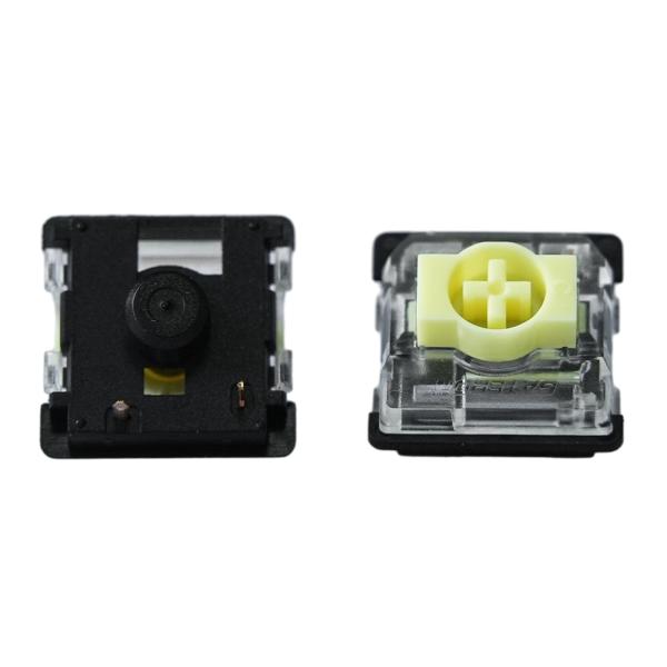 【商品概要】GATERON KS-33 ロープロファイル 2.0 バナナキーボードスイッチ、Tactile 65gf 3ピン RGB LED 工場潤滑済み MXメカニカルキーボード用。Number of keys : 84Connectiv...