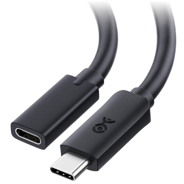 【商品概要】【USB-C / Thunderbolt 4延長ケーブル】Thunderbolt 4対応USB-C延長ケーブルでUSB-Cデバイスを延長; 標準USB-CケーブルまたはThunderboltケーブルの端にこのType C延長ケー...