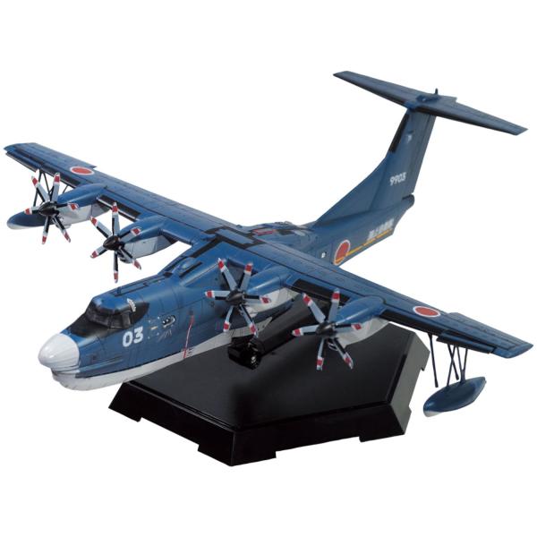 【商品概要】組み立て塗装が必要なプラモデル。別途、接着剤や工具、塗料等が必要。1/144スケール未塗装プラスチック組み立てキット新明和工業「US-2 20周年記念ロゴマーク」の限定ワッペン付属（天地9ｃｍ刺繍タイプ・ベルクロ付き）本キットは...