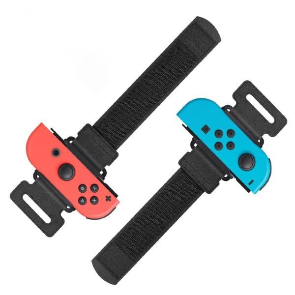 【商品概要】【互換性】調節可能な伸縮性リストストラップは、Nintendo Switch &amp; Switch OLEDのJoy-Con用に設計されており、Just Dance 2024、Just Dance 2023、Switch D...