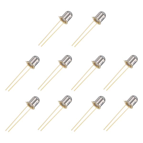 【商品概要】合計サイズ：28x7 mm(L*最大D)、上部直径: 5 mm、パッキングリスト:10個 x フォトダイオード利点：当社のフォトダイオードは、電子愛好家にいくつかの利点を提供します。高感度の円形レンズにより、正確で信頼性の高い光...