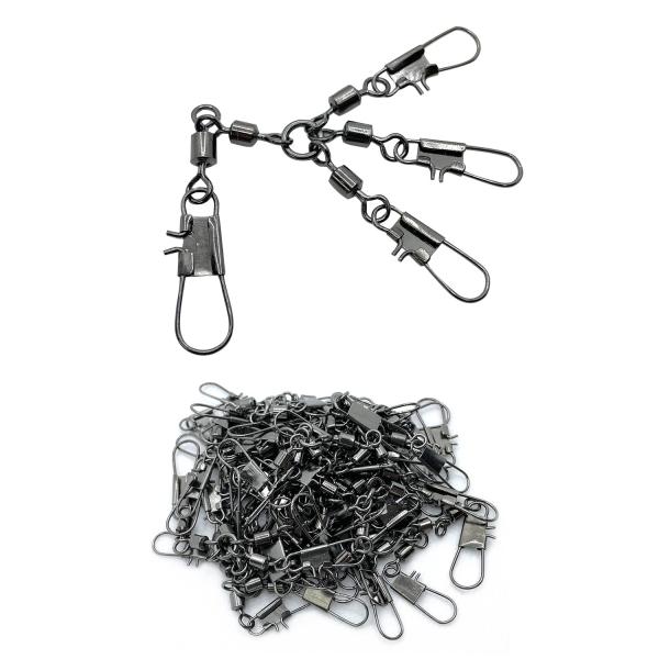 【商品概要】タコ釣りをさらにエキサイティングにする必須アイテム！ダブル仕様より更なるアピール力を追求したトリプル仕様のタコエギスナップになります。【トリプルスナップのメリット(1)】3個のエギを取り付けることでタコへのアピール力が抜群！特に...