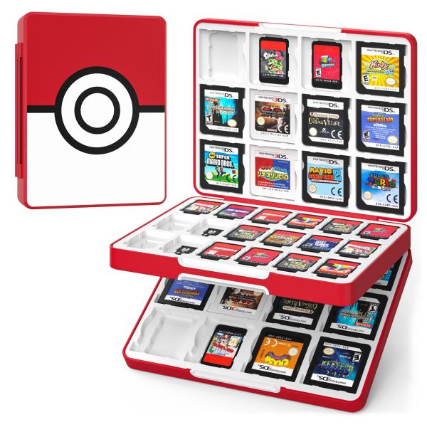 【商品概要】「対応機種」 主にSwitch2/Switch/Switch Lite/Switch有機EL/3DS/DSゲームソフトを収納用の取り扱い簡単のボックスタイプ収納ケースとなります。ゲームソフトウェアをまとめてしっかりと保管収納でき...