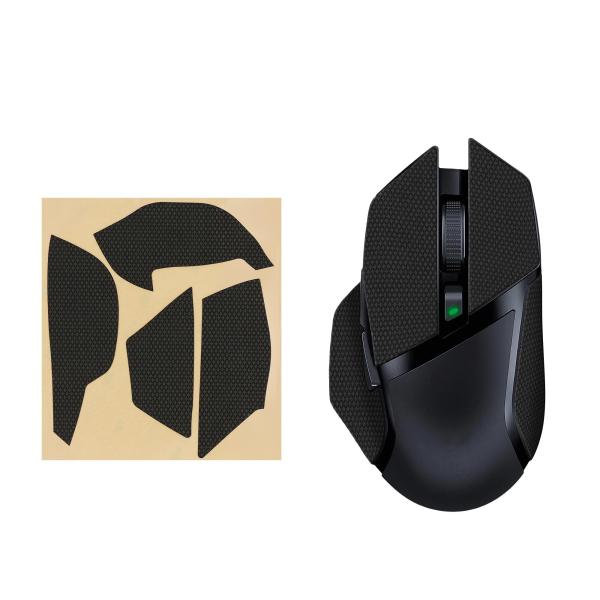 【商品概要】ぴったり: Razer Basilisk X Hyper Speed対応快適なゲーム体験を実現: このゲーミングマウス用滑り止めテープが、ゲーム中の操作性を向上させ、より快適なゲーム体験を実現します。細かなテクスチャーデザインが...