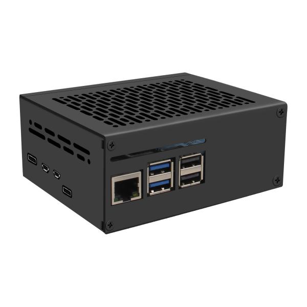 【商品概要】【注意】：Raspberry Pi 5や電池や X1201ボードなどは付属していません！【品番/商品名】：X1201-C1 金属ケース【適用】：Raspberry Pi +X1201 UPSボード（その他のUPSボードと互換性が...