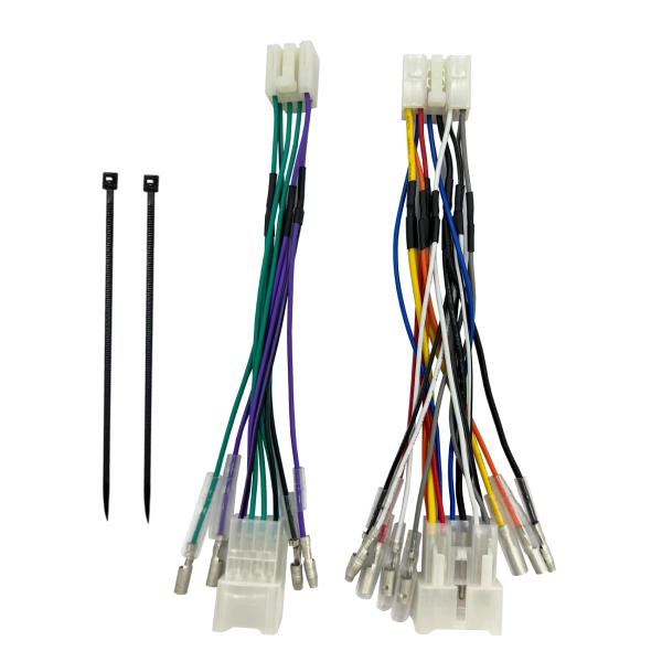 【商品概要】?商品内容： 10ピン6ピン用スピーカー出力取出しハーネス x 1ケーブルタイ x 2?製品用途：サブウーファーやツイーターなどを追加する場合に便利?対応製品：OTORAM互換トヨタ・ダイハツ用代替品10ピン6ピンカプラーオーデ...