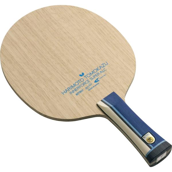 【商品概要】素材:木材5枚合板+スーパーアリレートカーボン2枚重量:87gブレードサイズ:158×152mm(レギュラー)グリップサイズ:100×25×34mmブレード厚:5.9mm【商品説明】【商品詳細】ブランド：Butterfly商品種...