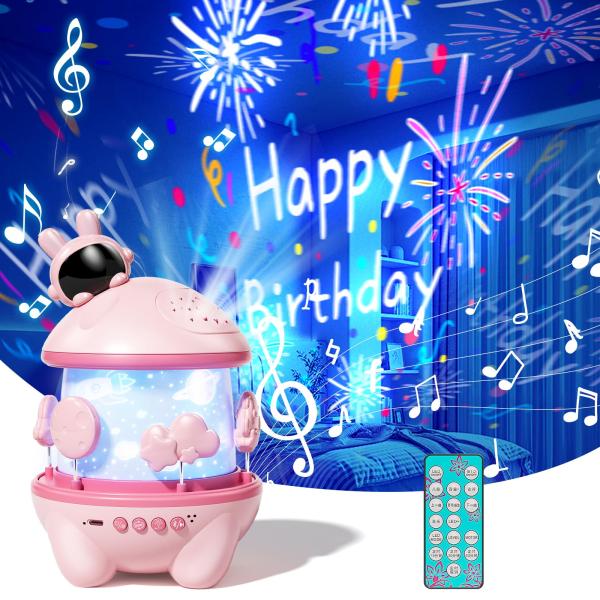 【商品概要】【24枚のプロジェクションフィルム搭載】恐竜、ネコ、星空、クリスマス、お誕生日など、様々なテーマを楽しめる24枚のプロジェクションフィルムをご用意します。お部屋を夢の世界に変え、子どもも大人もワクワクする体験が可能です。【3-i...