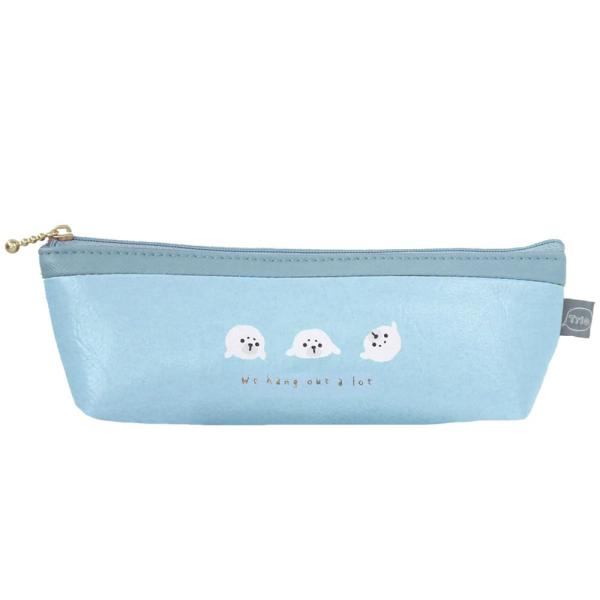 【商品概要】【サイズ】W200×H70×D40mm【素材】PU【商品説明】【商品詳細】ブランド：ラボクリップ(LABCLIP)商品種別：文房具・オフィス用品商品名：ラボクリップ ペンポーチ トリオ ゴマフアザラシ TRPP01-GA製造元：...