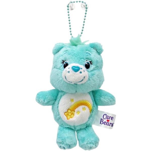 【商品概要】サイズ(約):高さ14×幅10×奥行7cm使いやすく、きれいなカラーボールチェーンが付いてとってもかわいいケアベアのソフトマスコットです。【商品説明】【商品詳細】ブランド：nakajimacorporation商品種別：おもちゃ...
