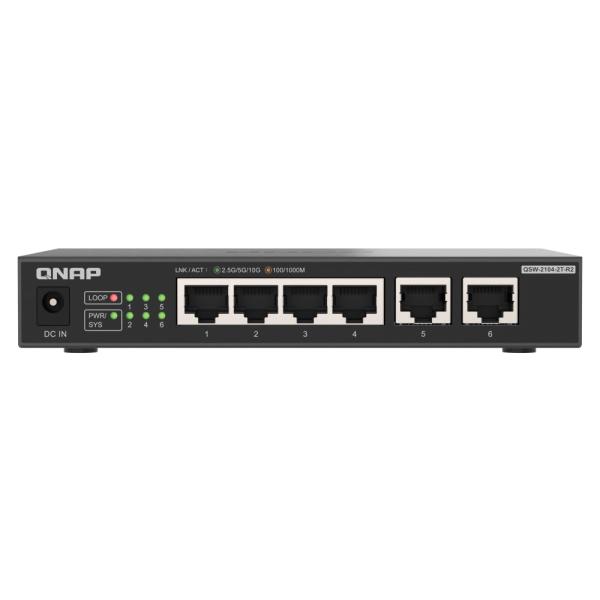 【商品概要】★2つの10GBASE-Tポートを搭載★4つの2.5GbEポートを搭載★アンマネージドスイッチ★ファンレスデザインで静かに動作★オフィスで使いやすいデスクトップサイズ★スイッチ機能：60Gbps★2年保証【商品説明】【商品詳細】...