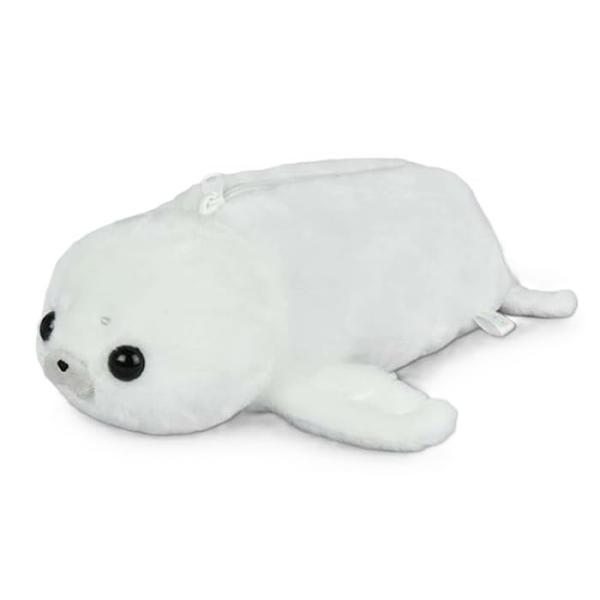 【商品概要】ふわふわのアザラシちゃんがペンポーチになって登場！コスメなどの小物や、ステーショナリーなどを入れるのにも◎【商品説明】【商品詳細】ブランド：アミュファン(AMUFUN)商品種別：文房具・オフィス用品商品名：アミューズ ほわほわア...