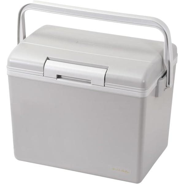 【商品概要】製品サイズ:(約)幅35.5×奥行24×高さ28.5cm(持ち手含まず)、本体容量/12.3L、蓋容量/1.7L製品重量:(約)1.259kg原料樹脂:本体・蓋・持ち手・バックル/ポリプロピレン(耐熱温度80度、耐冷温度-10度...