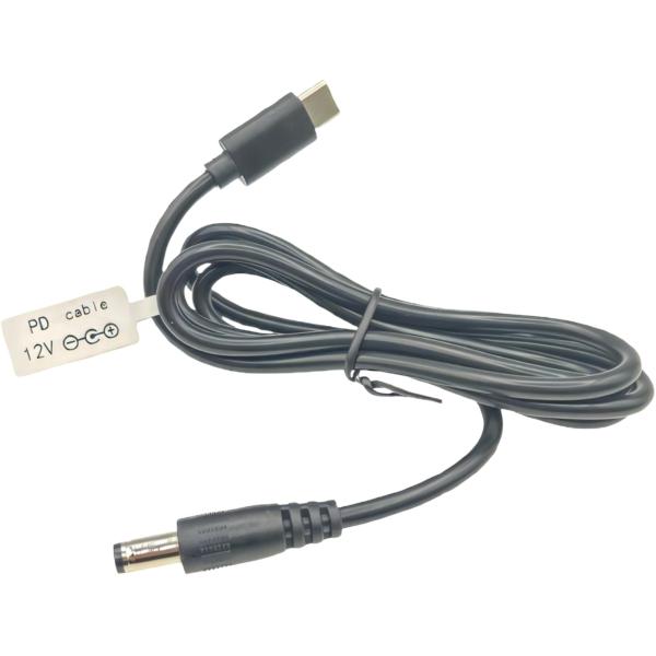 【商品概要】互換性: USB-C PD対応デバイスと5.5x2.5mmDCプラグを接続できる変換ケーブル電源仕様: 最大12V/3A出力に対応し、安定した電力供給を実現ケーブル長: 使いやすい1メートルの長さで、設置の自由度が高い設計: 耐...
