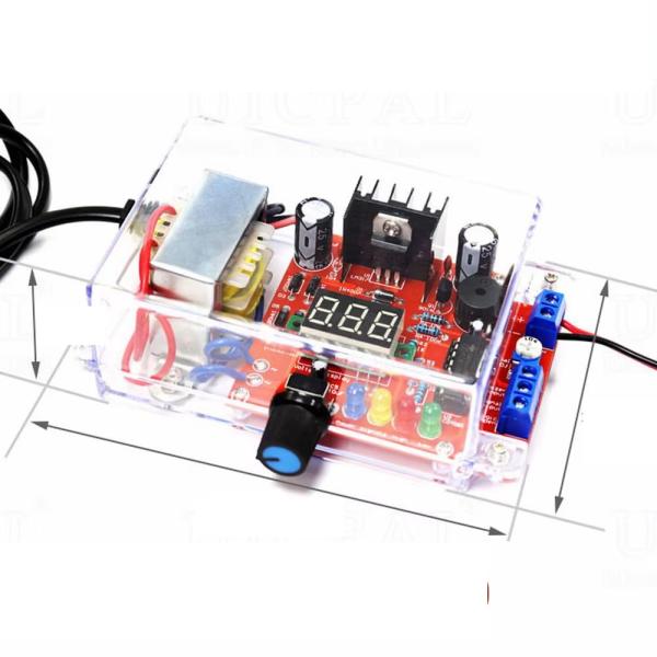 【商品概要】DIY 電子キット LM317 調整可能な安定化電圧 220V から 1.25V-12.5V への降圧電源モジュール 学習 説明: 一方向調整可能な信号発生器出力。パルス信号を提供するのに便利 論理ペン機能付き。一方向ブザー付き...