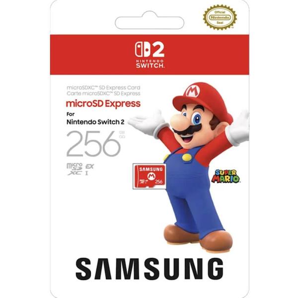 【商品概要】Samsung microSD Express Card 256GB Nintendo Switch 2用【商品説明】【商品詳細】ブランド：任天堂商品種別：microSDカード商品名：Samsung microSD Expres...