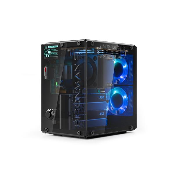 【商品概要】Raspberry Pi 5専用・MAXケース：Pironman 5-MAXは、Raspberry Pi 5の性能を最大限に引き出すために設計された、当社史上最も高度なPCケースです。RAID 0/1対応のデュアルNVMe M....