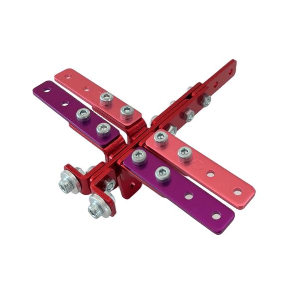 【商品概要】ボルトとナットで組み立てるトンボのキットです。完成品を手に取れば、金属ならではのずっしりとした重みや重厚さを感じて達成感も格別です。 カラーはレッド、ブルーの2色です。パーツを組み替えたり、追加パーツと組み合わせて、想像力次第で...