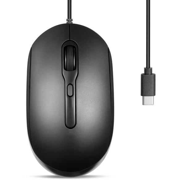 【商品概要】USB Type-C接続性?USB Type-Cインターフェースにより、タブレット、ノートパソコンなどのタイプCデバイスを簡単に接続し、シームレスな操作を実現します。短い60cmケーブル -通常のマウスは1.8mのケーブルですが...