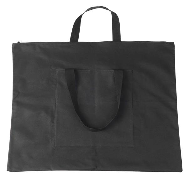 【商品概要】大容量サイズ：67x54cmの広々としたA2サイズで、画板、スケッチブック、製図用具などの収納が可能です。耐久性素材：高品質オックスフォードキャンバス製で、防水性と耐久性に優れた設計です。便利な機能：ファスナー付きで内容物をしっ...