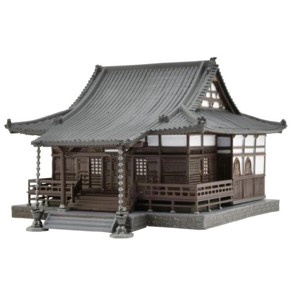 【商品概要】ジオラマづくりの定番品!新色リニューアル!本製品のセット内容は本堂になります。建物の造形をリアルに再現しています。別売りの「建コレ029-5 お寺B5」「建コレ030-5 お寺C5」と組み合わせてより本格的な日本の風景ができあが...