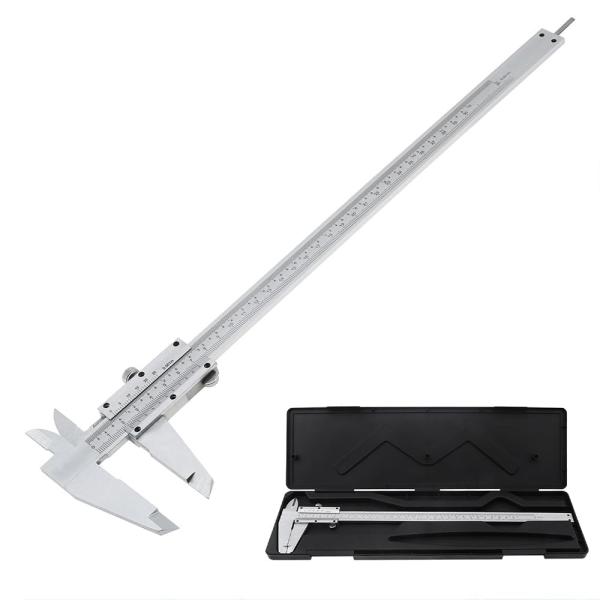 【商品概要】【高精度】：機械式のバーニア設計を採用し、0.02mmの高精度測定が可能で、工業用の厳しい要求にも対応します。【4つの測定機能】：外径・内径・深さ・段差の4種類の測定に対応しており、1本で多用途に使える便利な設計です。【ステンレ...