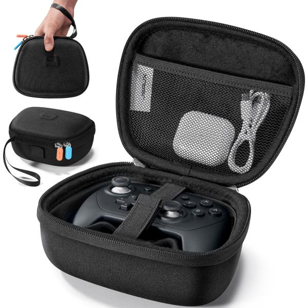 【商品概要】【Switch 2 Proコントローラー専用設計】 この保護ケースは Switch 2 Pro コントローラー専用に精密設計されており、本体にぴったりフィット。ぐらつきやズレを防ぎ、収納時も持ち運び時も安心。Switch 2ユー...