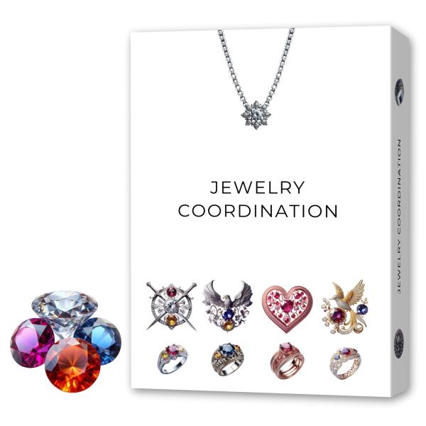 【商品概要】人数：1~5人 プレイ時間：15分 対象年齢：8歳以上 美しい宝石を集め、魅惑のジュエリーを創りましょう。 宝石、ジュエリー、コーデ、そして戦略を輝かせるジュエリーゲーム。全てを輝かせた時、勝利はあなたの手に───【商品説明】人...