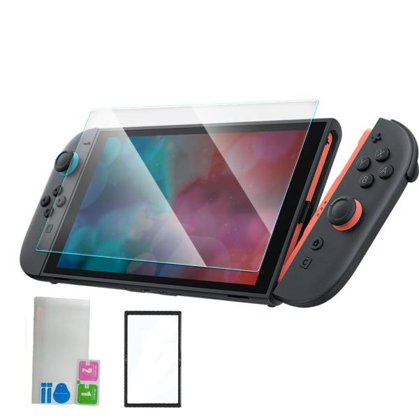 【商品概要】対応機種: Nintendo Switch2 2025年モデル (第二世代 7.9インチ) に完全対応した専用設計の液晶保護フィルム。パッケージ内容: 強化ガラスフィルム1枚と貼り付け補助フレーム1個のお得なセット。高品質素材:...