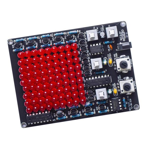 【商品概要】【製品内容】：LEDフォロースポットライトDIY溶接キットです。PCB基板、電子部品、図面、シェルがセットになっています。エレクトロニクス愛好家、学生、メーカー、教育者の方々が、実践的な訓練を通して溶接技術、回路接続、光制御の原...