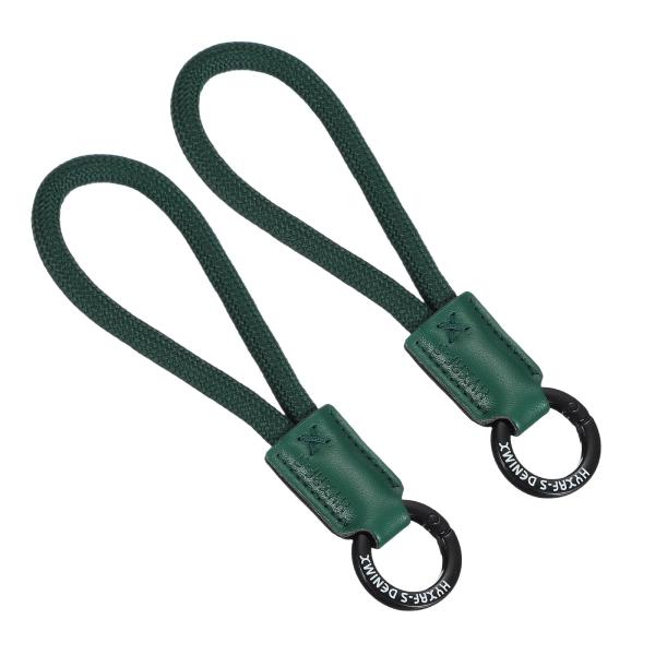 【商品概要】仕様: 素材: 金属、ナイロン、レザー; カラー: グレー; ロープの厚さ: 8mm/0.31インチ; ロープサイズ: 150mm/5.9インチ; リングの厚さ: 5mm/0.19インチ; 梱包リスト: 牛革キーチェーン2個利点...