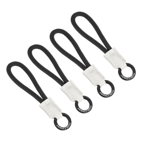 【商品概要】仕様: 素材: 金属、ナイロン、レザー; カラー: グレー; ロープの厚さ: 8mm/0.31インチ; ロープサイズ: 150mm/5.9インチ; リングの厚さ: 5mm/0.19インチ; 梱包リスト: 2個x牛革キーチェーン利...