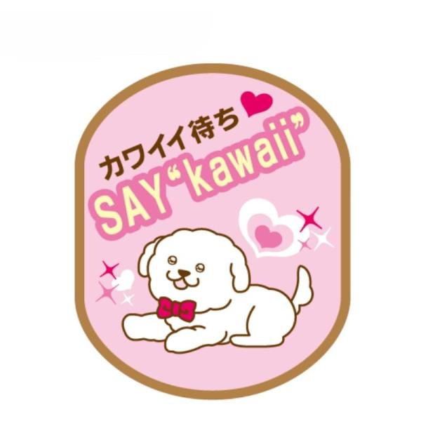 【商品概要】言葉で伝えなくても気持ちが伝えられる【商品説明】【商品詳細】ブランド：DADADA商品種別：ペット用品商品名：DADADA メッセージワッペン（カワイイ待ち）製造元：DADADA商品番号：D-1E商品内容：11cm×9cm色：ピ...