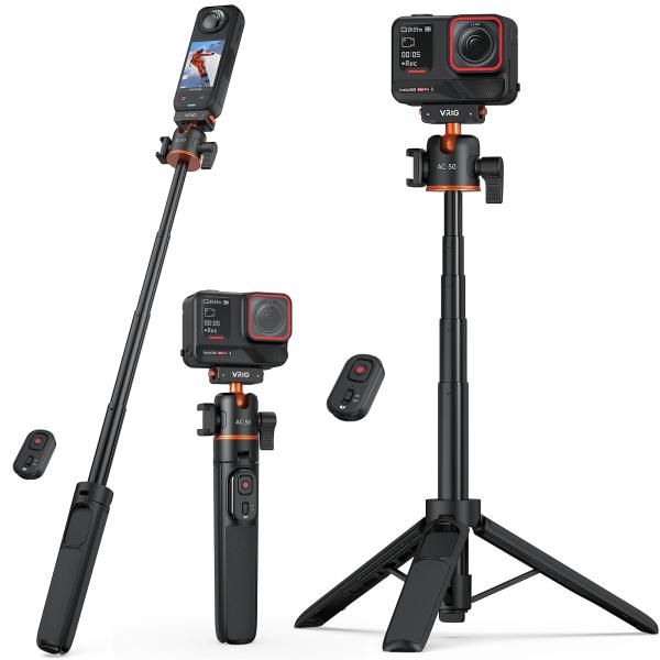 【商品概要】三脚の互換性:Insta360 X4 Air/X5/Ace/Ace pro/Ace pro2。リモコンの互換性:Insta360X4 Air/ X4/X5/Ace pro/Ace pro2/Go3s。注意：三脚、雲台、磁気ベース...