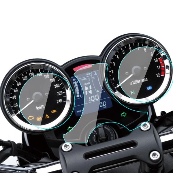 【商品概要】完璧な互換性: カワサキ Z900RS/CAFE(2018-) Z650RS (2022-)のダッシュボード画面に対応高品質保護: 高透明度の素材を使用し、スクリーンの視認性を損なうことなく傷や指紋から保護取り付け簡単: 気泡が...