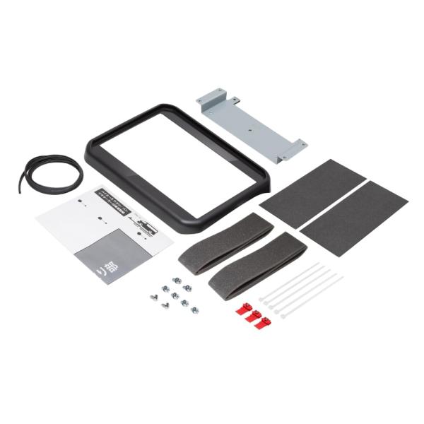 【商品概要】カロッツェリア フリップダウンモニター用取付キット【適用車種】ハイエース 年式:H16/8〜【型式】KDH201V系、KDH206V系、KDH211K系、TRH200V系、TRH211K系、TRH216K系、TRH214W系、T...