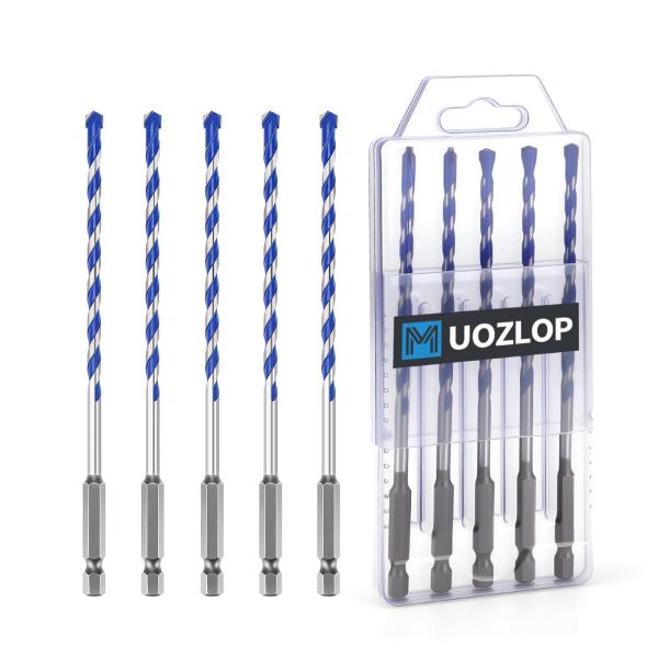 【商品概要】錐径:5.5mm　全長:150mm　六角軸：6.35mmそのチップをダイヤモンドで精密に研磨，正確な位置決，下穴開けるのに重宝する,切れは最高急角度の削りだし4本フルートにより、素早く切り粉を排出コンクリート,サイディング,石膏...