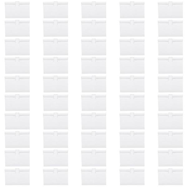 【商品概要】ワイヤーシェルフ対応: あらゆるワイヤーラックに簡単にクリップオンでき 商品の整理整頓を効率化します耐久性に優れたPVC素材: 高品質プラスチック製で破損しにくく 長期間の使用に耐えます簡単に取り付け可能: ラベルを挟んでクリッ...