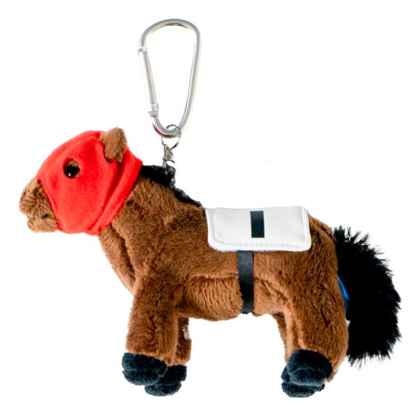 【商品概要】競馬の馬柄のぬいぐるみカラビナ付ぬいぐるみキーホルダーサイズ：H100×W130×D40ｍｍ鹿毛【商品説明】【商品詳細】ブランド：GreetingLife(グリーティングライフ)商品種別：おもちゃ商品名：グリーティングライフ K...