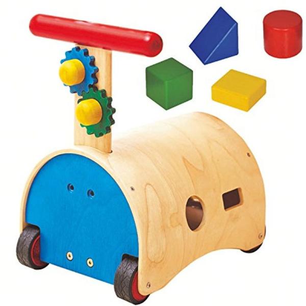 【商品名】　エド・インター のっておして すくすくウォーカー 【商品説明】　 【サイズ】　高さ : 22.60 cm　横幅 : 26.40 cm　奥行 : 36.60 cm　重量 : 3.10 kg　※梱包時のサイズとなります。商品自体のサ...