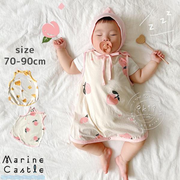 【発売日：2021年05月24日】■商品名韓国子供服 ikii総柄スリーパー■生産国 韓国■ブランド ikii■素材 綿100%■シーズン 春夏■サイズ S(70-80)、M(80-90)■商品詳細 爆買*春夏向けのコットン素材のスリーパー...