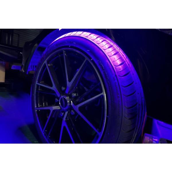 【TIGHTJAPAN】　ドレスアップSMD　ピンクパープル長さ５００ｍｍ（１ＰＣ）両面テープ＆防水ギボシ配線がＳＥＴなので取付け簡単！！★1つで片側分なので、1台だと2つ必要です。■5050ＳＭＤ30個使用■防水樹脂化加工+伸縮クリアカバ...