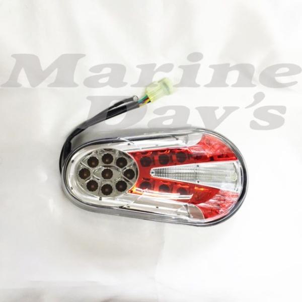 ■サイズ：縦125×横238×厚さ50mm●アクリルチューブ内部をレイザー光線のように点灯する新設計。●厚みを持たせた独走的なデザインは、それぞれのテールランプが最適な照射角になるように設計されていて、より安全に夜間走行が可能になりました。...