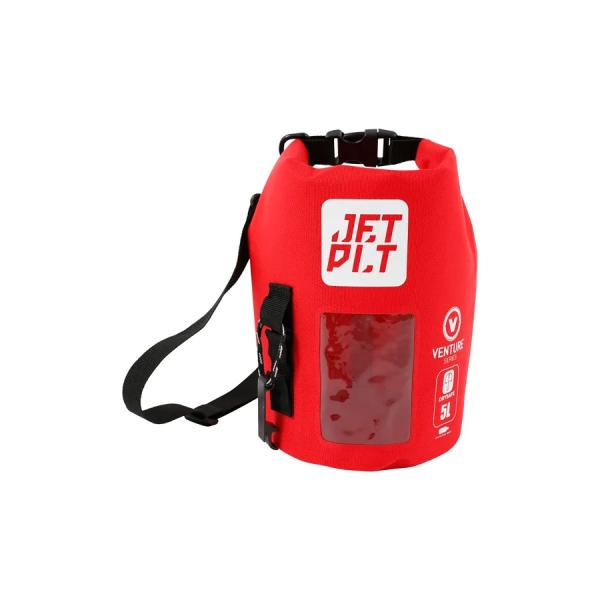 ■VENTURE 5L DRY SAFE BAG（ベンチャー 5Lドライセーフ バッグ）■ロールアップタイプの防水バッグ■品番：ACS24908■容量：5リッター(5L)■カラー：RED(レッド）■FABRICATION：防水コートターポリ...