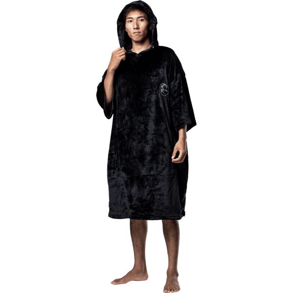 吸水性抜群、柔らかいマイクロファイバー素材の着替え用ポンチョ。着替えやすい大きな内ポケット付き。●カラー：ブラック●サイズ：フリー（仕上がりサイズ：身幅88cm、身丈110cm）●素材：マイクロファイバー●商品番号：N100001【商品の納...
