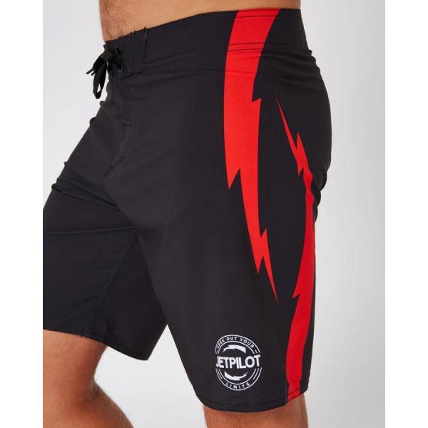 ■商品番号：S23908■BOLTS BOARDSHORT（ボルト ボードショーツ）●脚の長さ19インチ●ストレッチポリエステル●ネクタイ留め●ライクラフライ●キーループ付き右側ジッパー隠しポケット●完全昇華●共布ウエストバンド●すべてトリ...