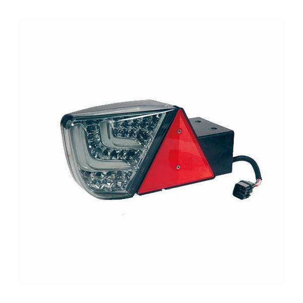 最新の自動車を想わす先進的なデザインのリアコンビネーションランプ。＜備考＞※お問い合わせ・ご注文の際は車台番号をお知らせください。※トレーラー機種によっては取付に加工が必要な場合があります。