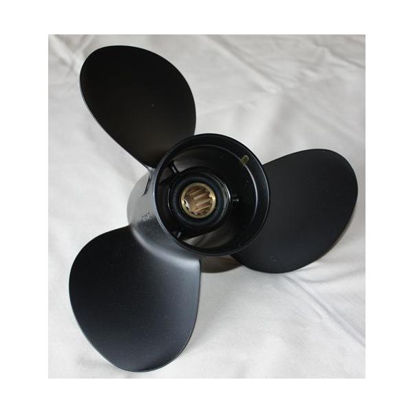 ヤマハ船外機用　3ブレード　アルミプロペラ　ソラス製　アミタ-3【商品の特徴】・船外機メーカー純正プロペラの代替用として開発しました。・純正プロペラのダイキャスト製法に対し、スクイズキャストの為材質に巣が無く通常より強いプロペラです。（Sq...